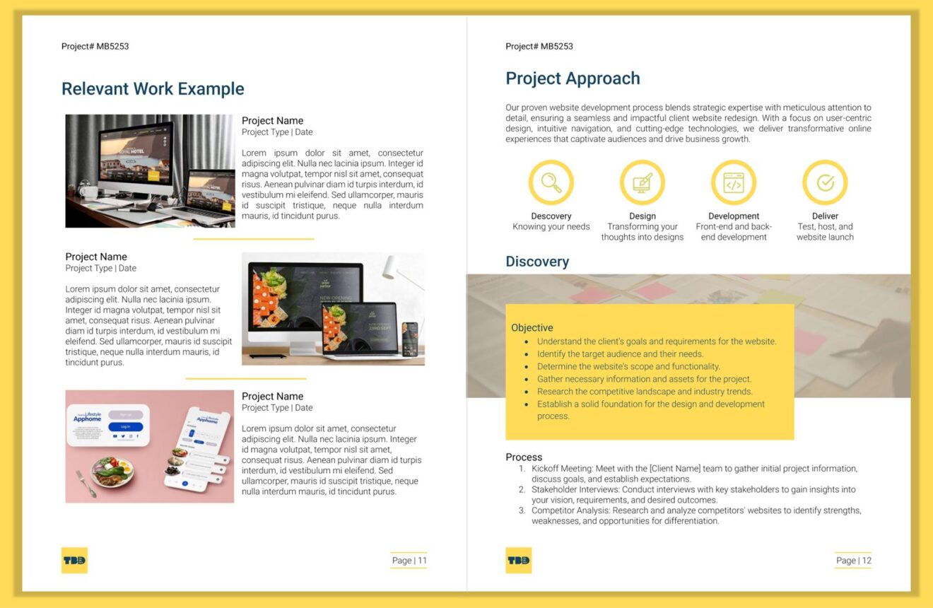 How to Create a Winning Website Proposal: Free Template + Expert Tips ...